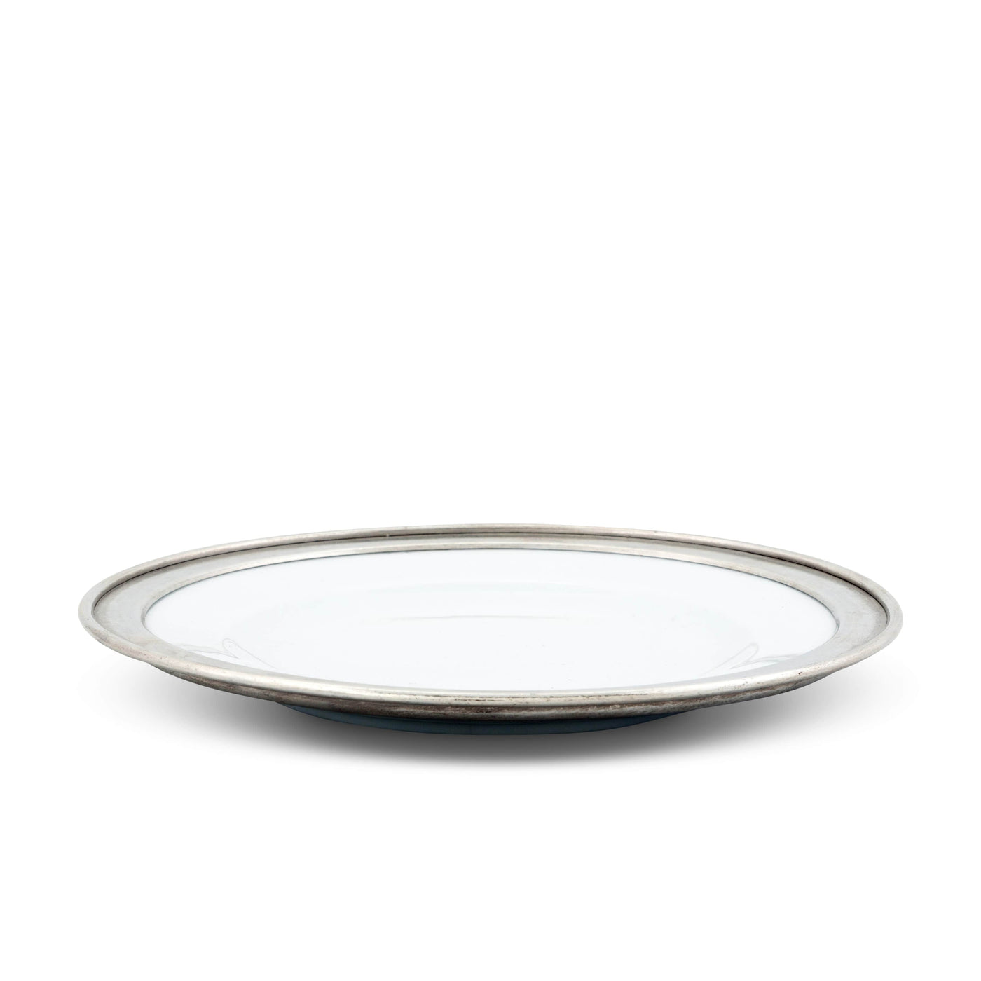Vagabond House Classic Pewter Rim Salad Plate