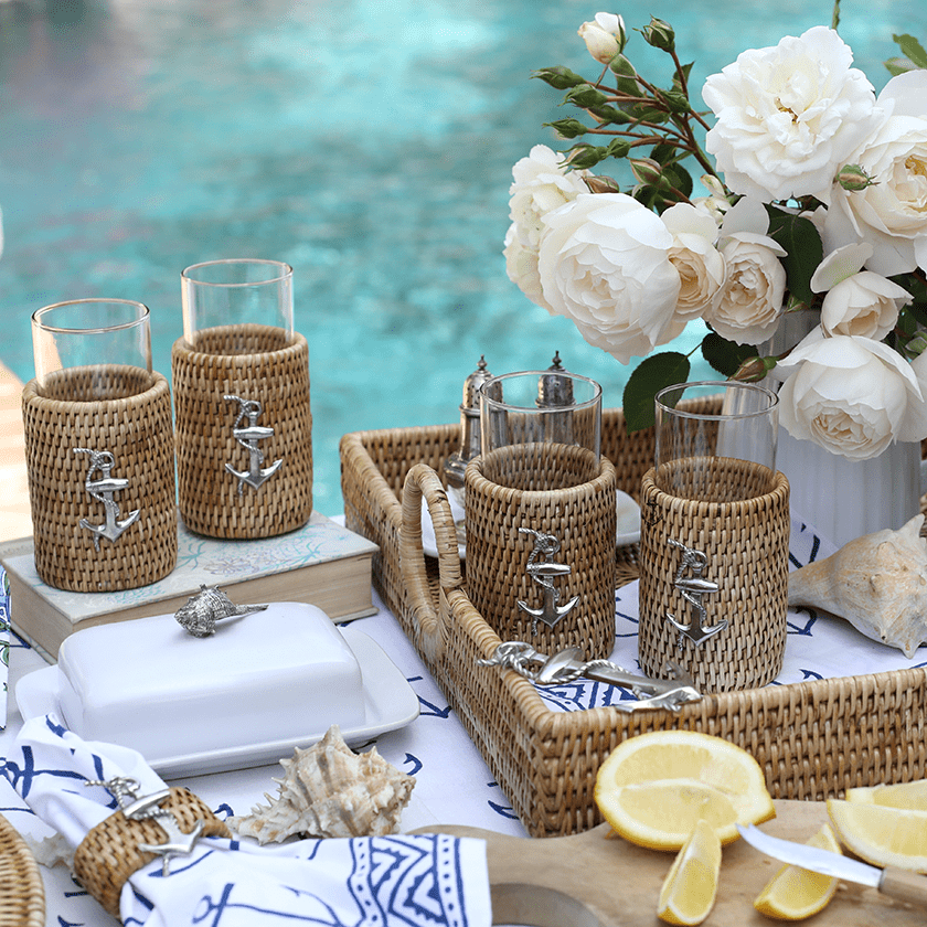 Vagabond House Handcrafted Pewter Tableware