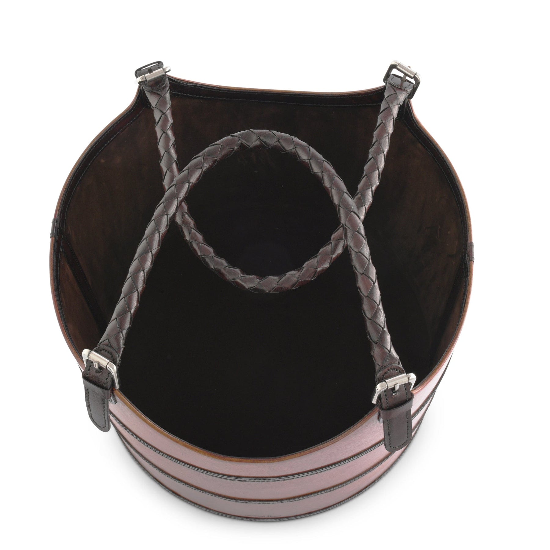 Shop for Top Quality Stylish Leather Magazine Basket for Living Room ...