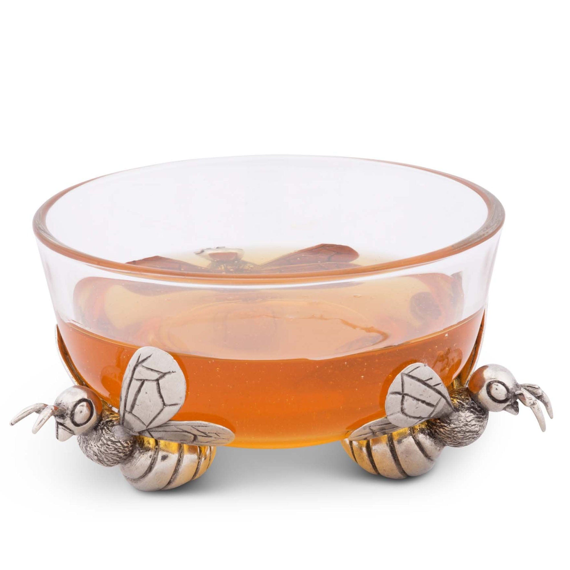 Best Present for Honey Lovers: Designer Pewter Bee Honey Bowl | Arche ...