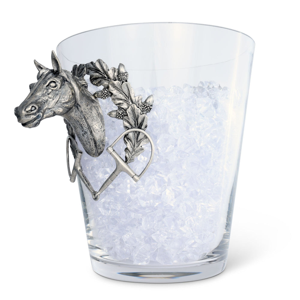 Top Quality Horse Head Glass Ice Bucket for Sale | Equestrian ...