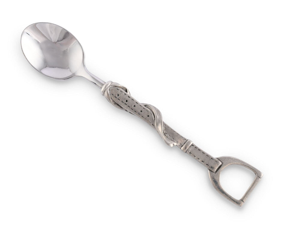 Premium Leather-Patterned Stirrup Spoon for Sale: Ideal for Themed ...