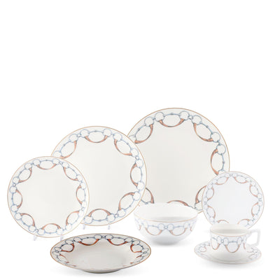 Luxury Gift: Gold Rimmed Bone China Wellington Collection for Horse ...