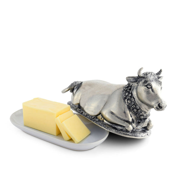 Vagabond House Mabel Cow Butter Dish