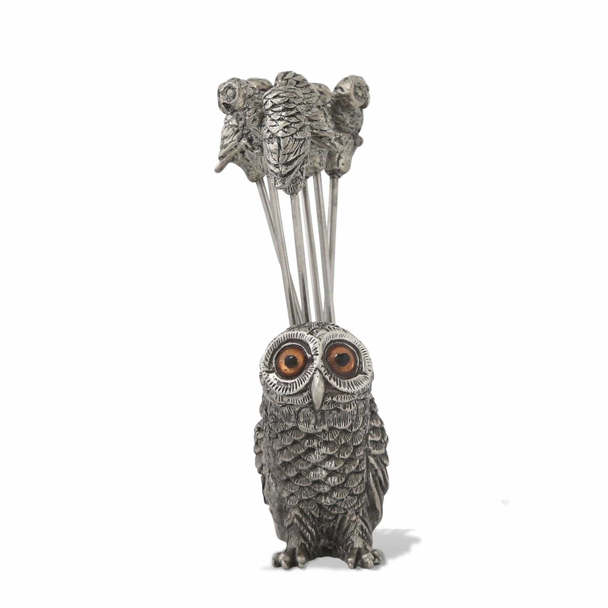 Best Unique Gift for Cheese Lovers - Owl Cheese Pick Set | Harvest ...