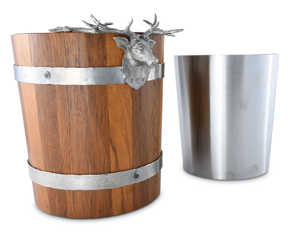 Eco-Friendly Wood Pail Ice Bucket: Perfect for Entertaining Lodge Style ...