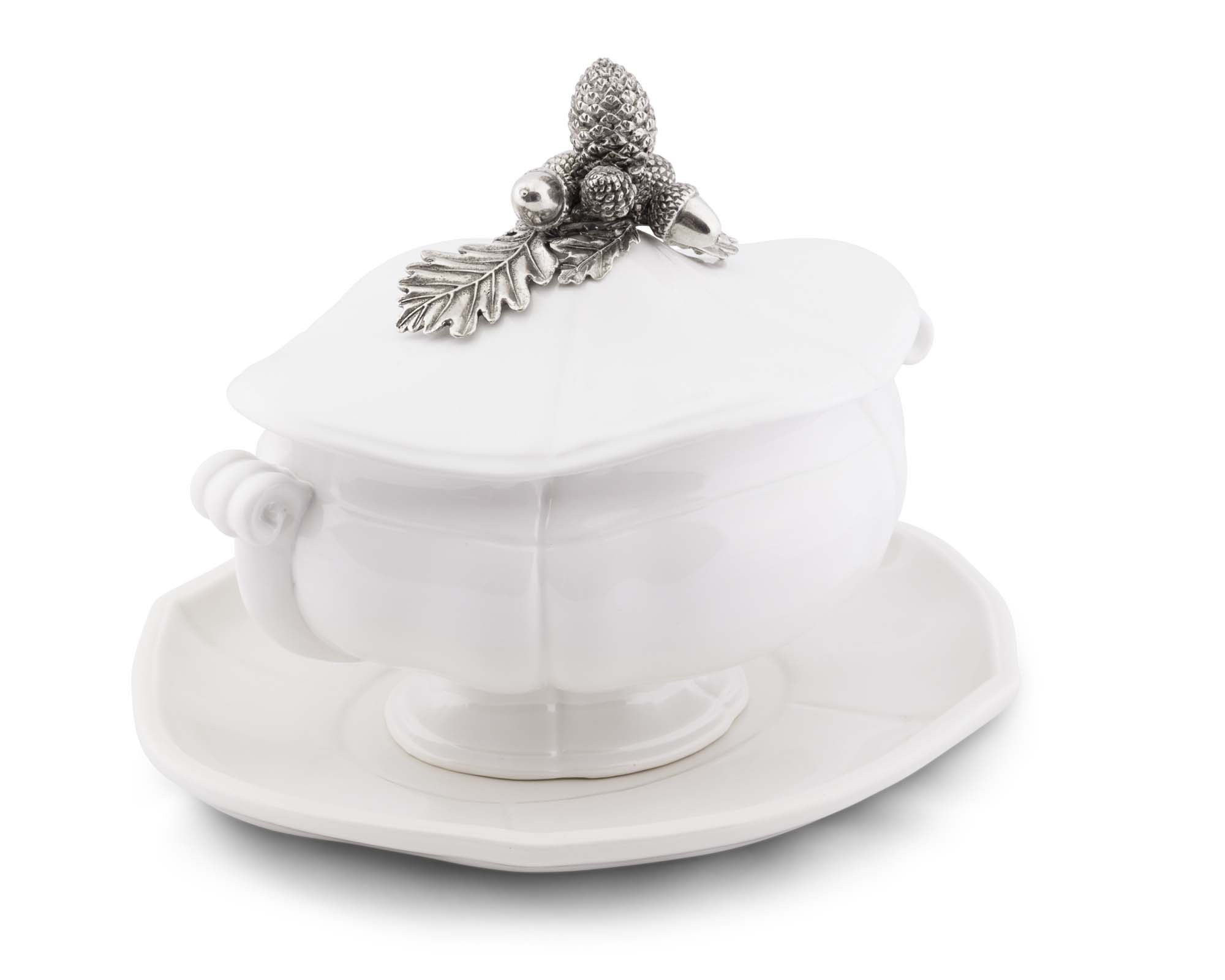 Shop Unique 3 Piece Stoneware Tureen Set: Perfect for Thanksgiving ...