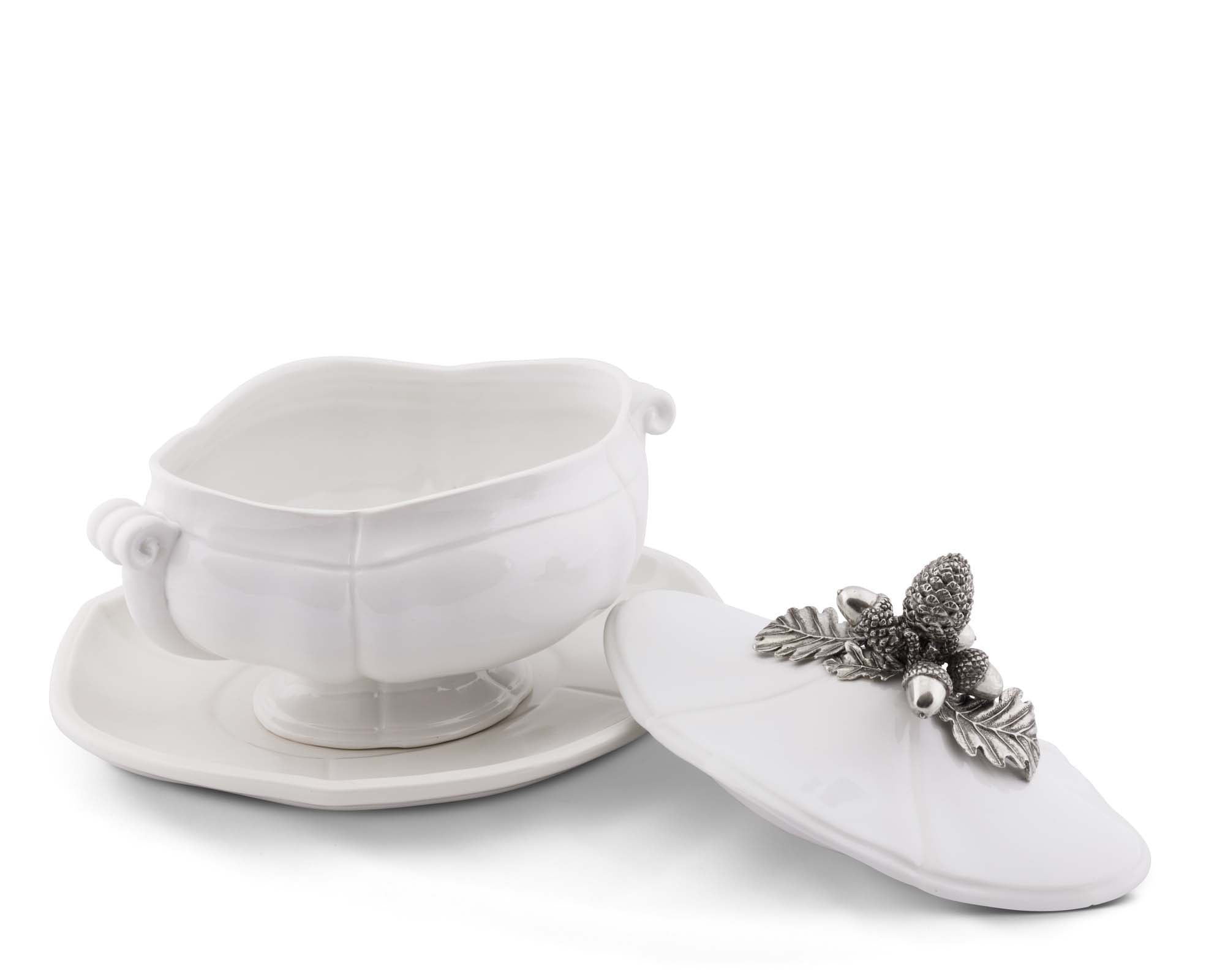 Shop Unique 3 Piece Stoneware Tureen Set: Perfect for Thanksgiving ...