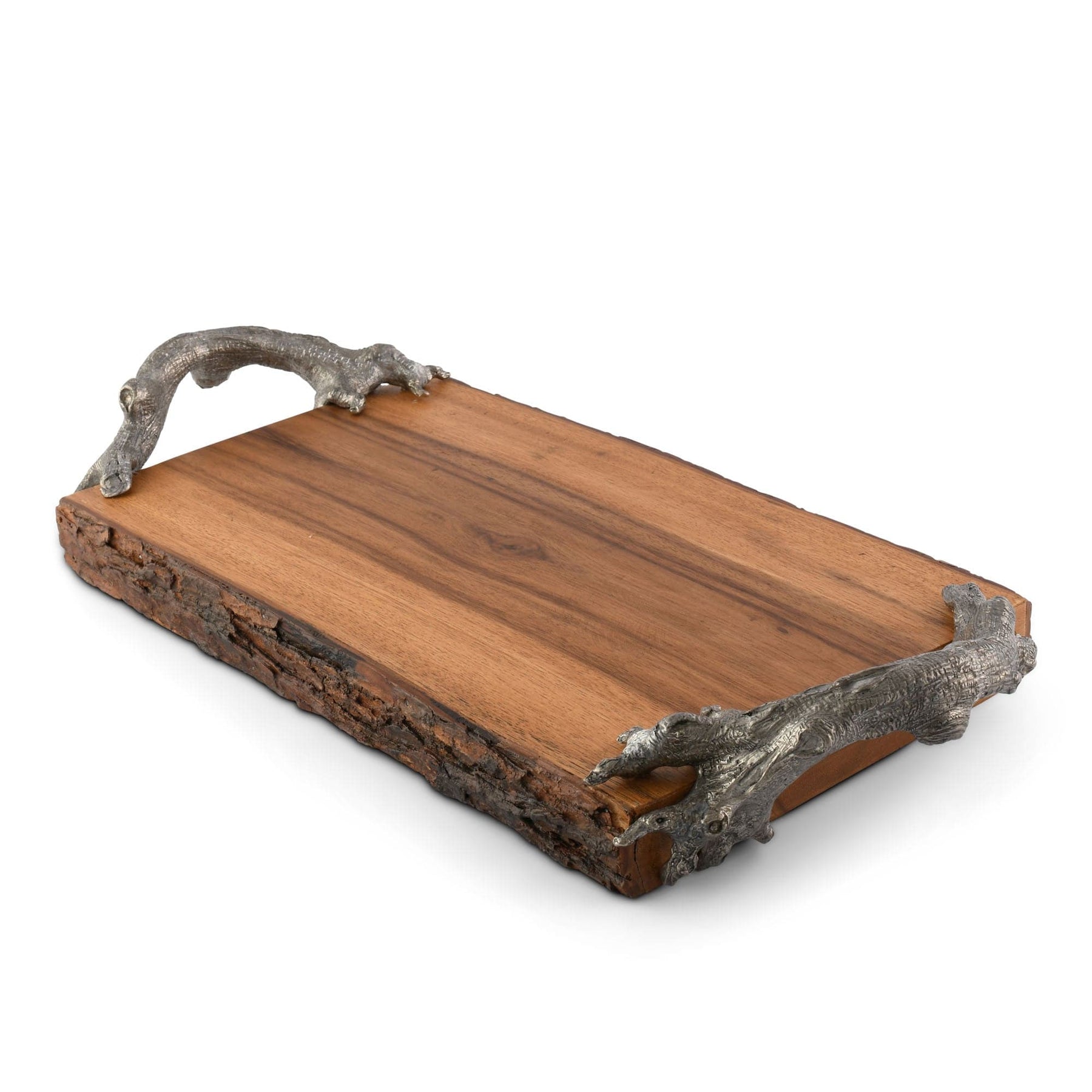 Unique Luxurious Gift: Natural Tree Bark Cheese Board for Fine Dining ...