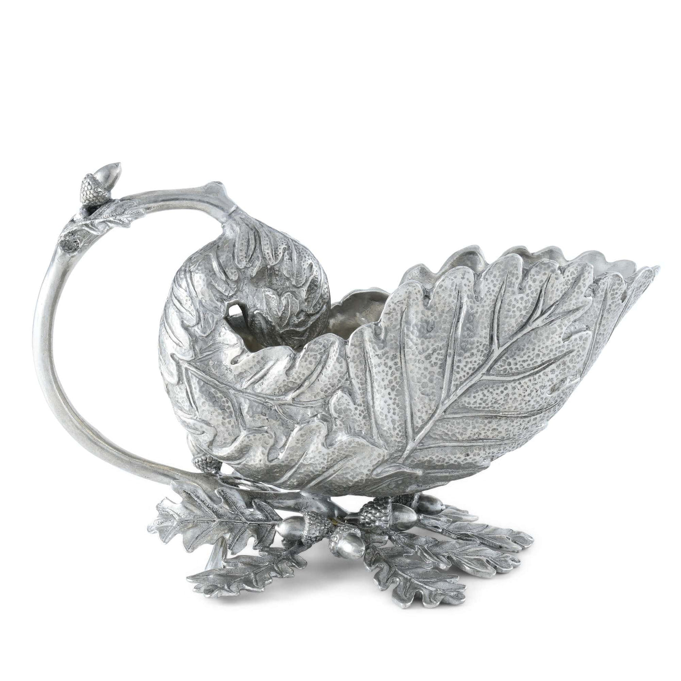Best Gift Idea: Unique Designer Pewter Oak Leaf Gravy Boat for Wedding ...