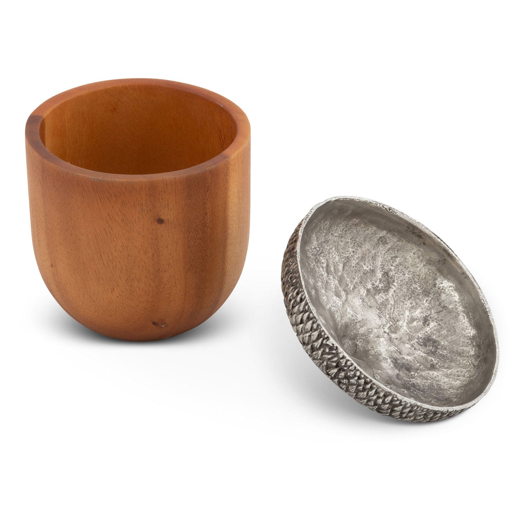 Perfect Transactional Present: Designer Wooden Acorn Sugar Cube Server ...