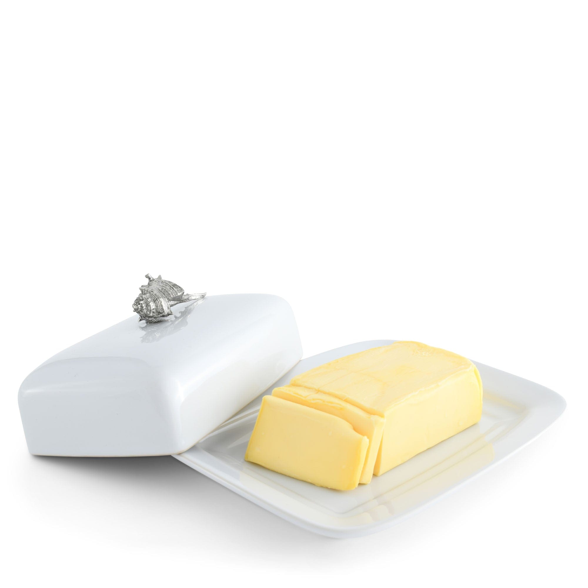 Best Present: Conch Shell Butter Dish for Sophisticated Maritime ...