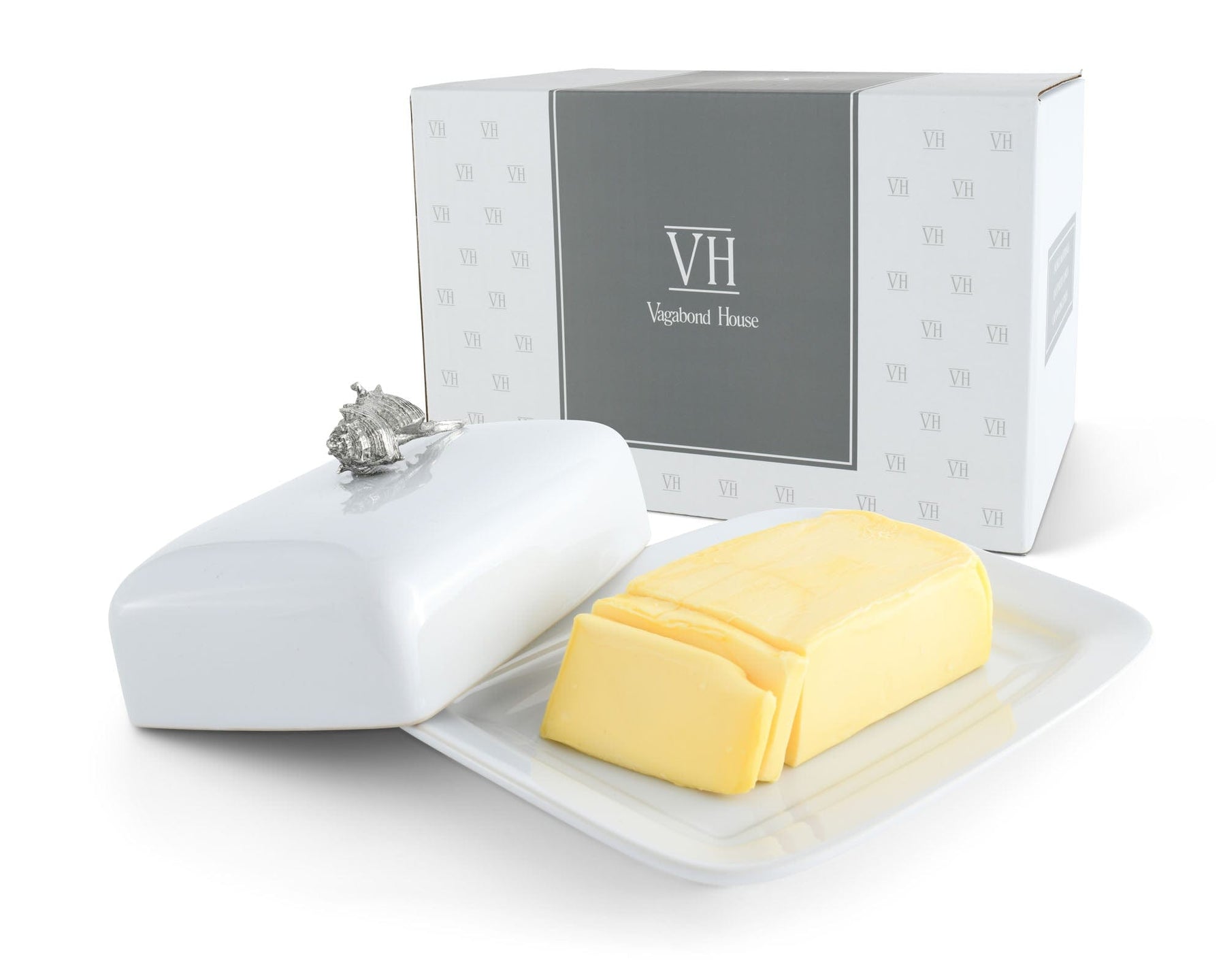 Best Present: Conch Shell Butter Dish for Sophisticated Maritime ...