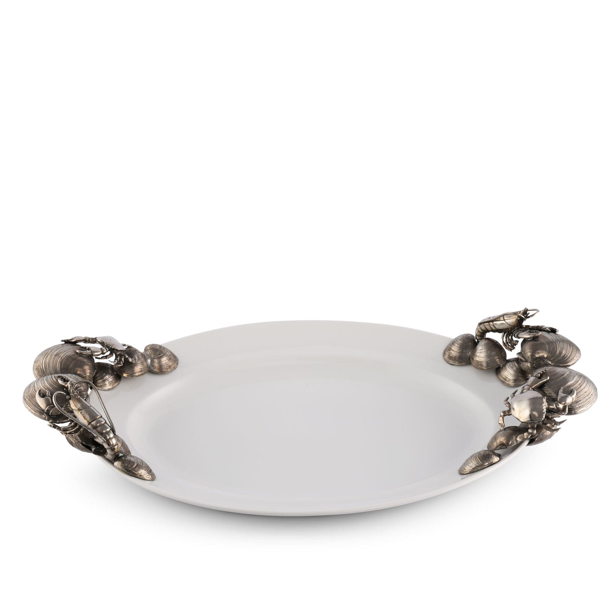 Buy Unique Marine-Themed Luxurious Stoneware Tray for Special Occasions ...