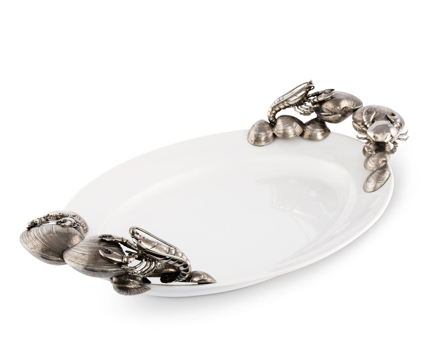Buy Unique Marine-Themed Luxurious Stoneware Tray for Special Occasions ...