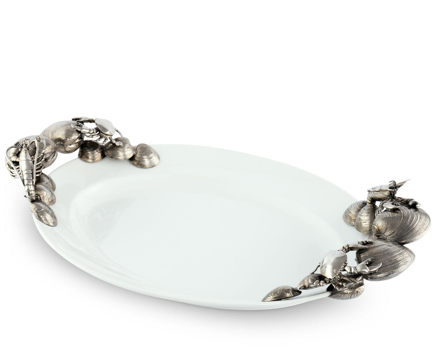 Buy Unique Marine-Themed Luxurious Stoneware Tray for Special Occasions ...