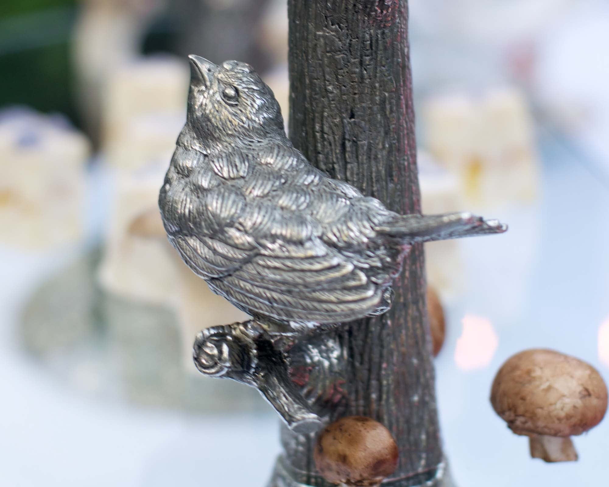 Unique Gift for Weddings: Luxury Song Bird Designed Bistro Stand | Song ...