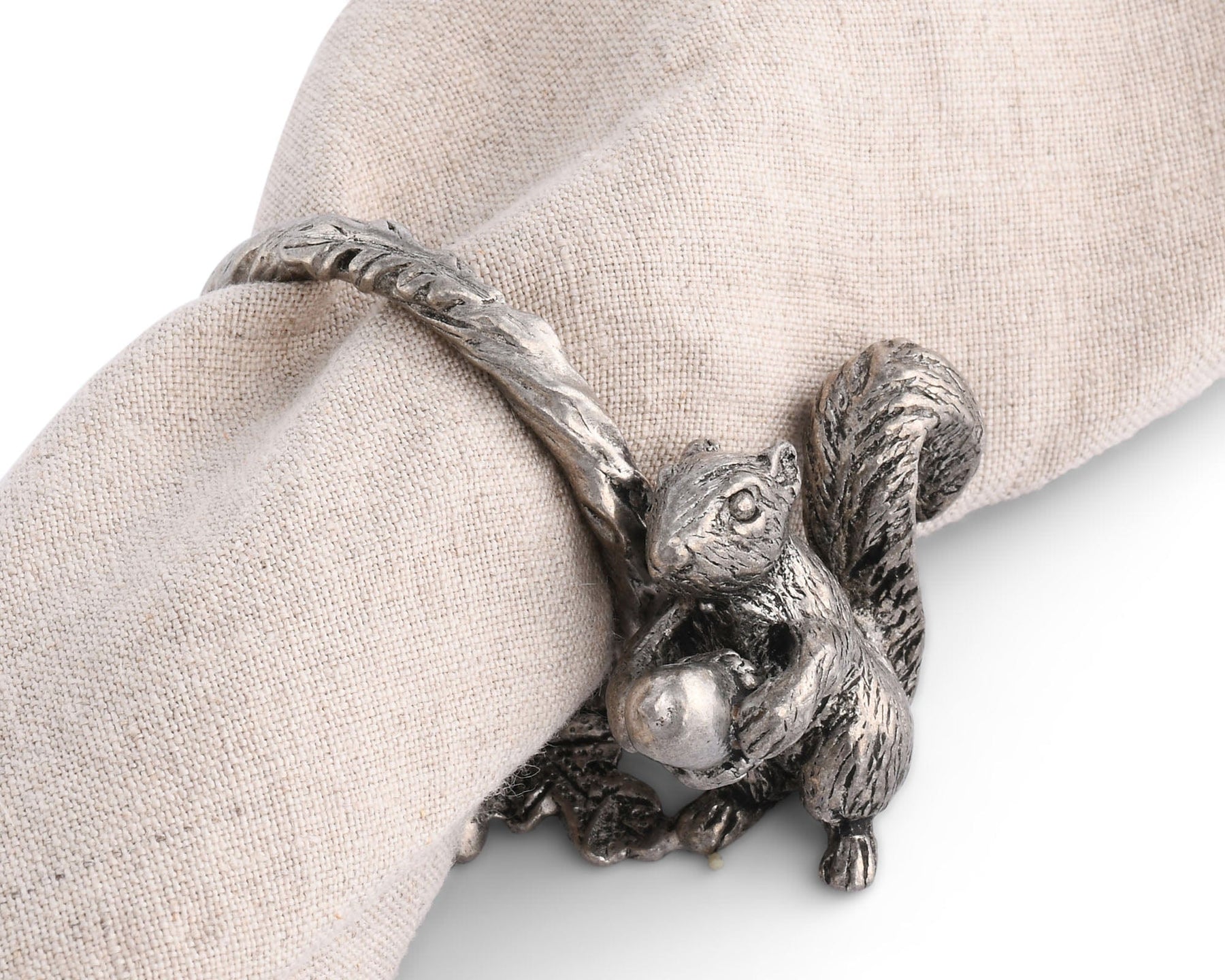 Unique Gift Idea: Squirrel Branch Designer Napkin Ring | Woodland ...