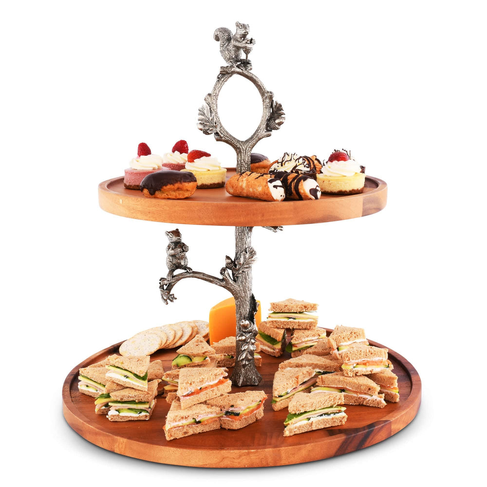 Shop our Exclusive Squirrel Two Tiered Cheese Stand for Special ...