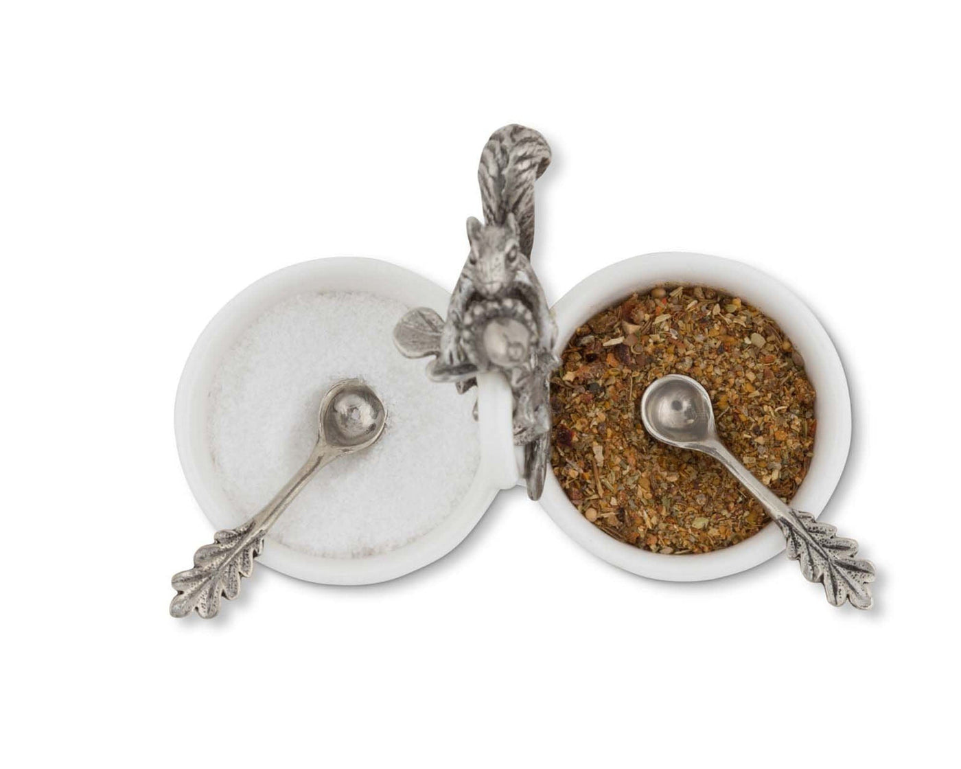 Vagabond House Squirrel Double Salt Cellar